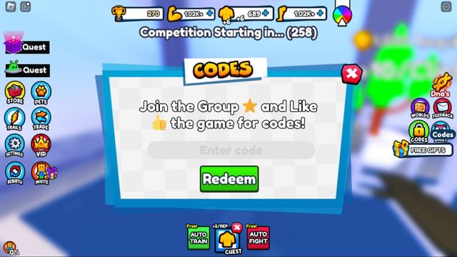 Bodybuilder Simulator codes