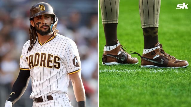 In Photos: Fernando Tatis Jr.'s tribute cleats feature Jackie Robinson ...