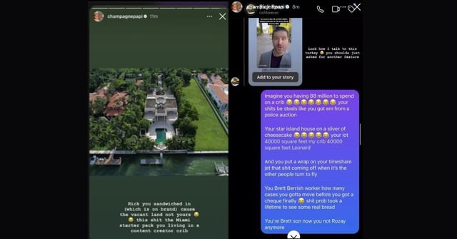 "You’re Brett son now you not Rozay anymore" — Drake alleges Rick Ross ...