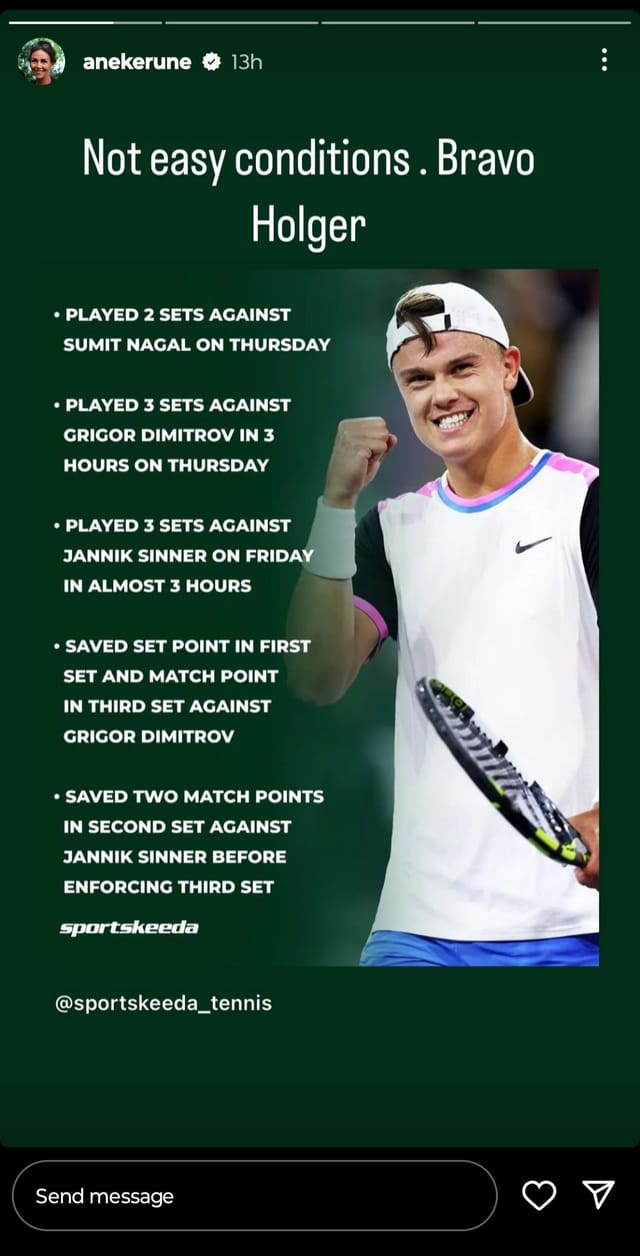 "Meaning what? Jesus Christ": Holger Rune lashes out as ATP praises ...