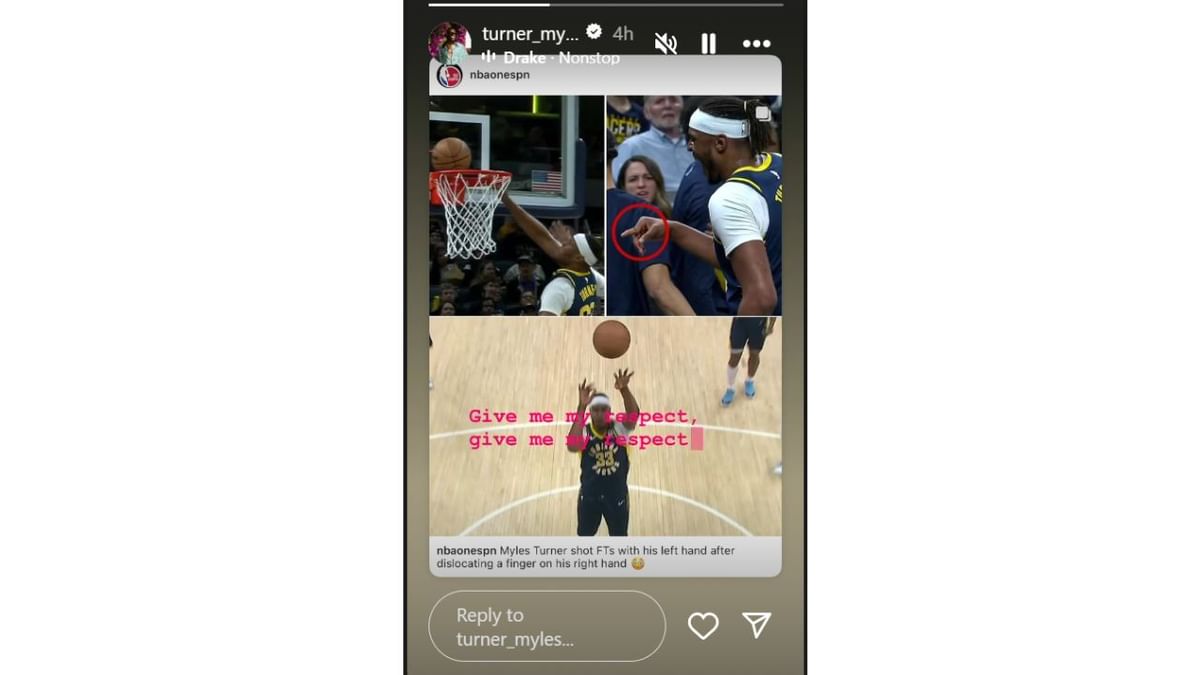 Myles Turner quotes Drake's hit song 'Nonstop' amid battling through ...