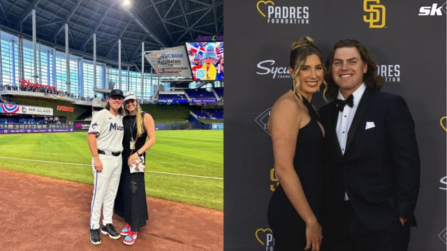 Ryan Weathers' wife Thayer praises husband's stellar performance with ...