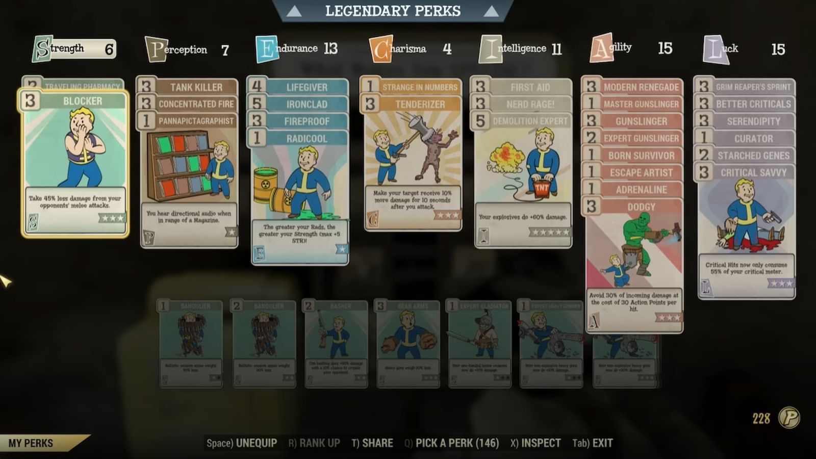 Fallout 76 Gunslinger build: Perk cards, weapons, stats, and more