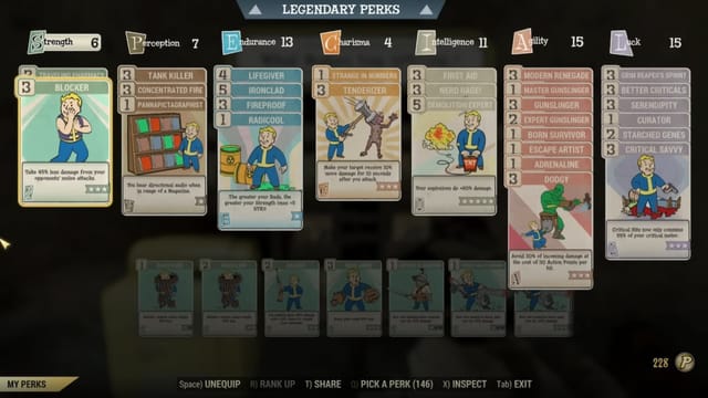 Fallout 76 Gunslinger build: Perk cards, weapons, stats, and more