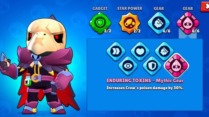 Brawl Stars: All Mythic Gears, ranked