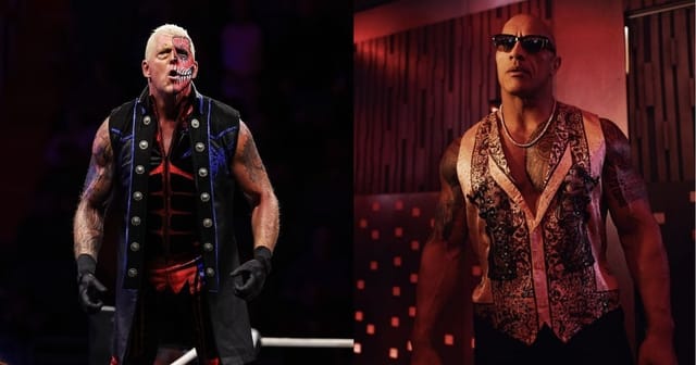 AEW star has a surprising reaction to Dustin Rhodes insulting The Rock ...