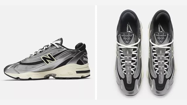 new balance 1000 metallic silver: New Balance 1000 Silver Metallic ...