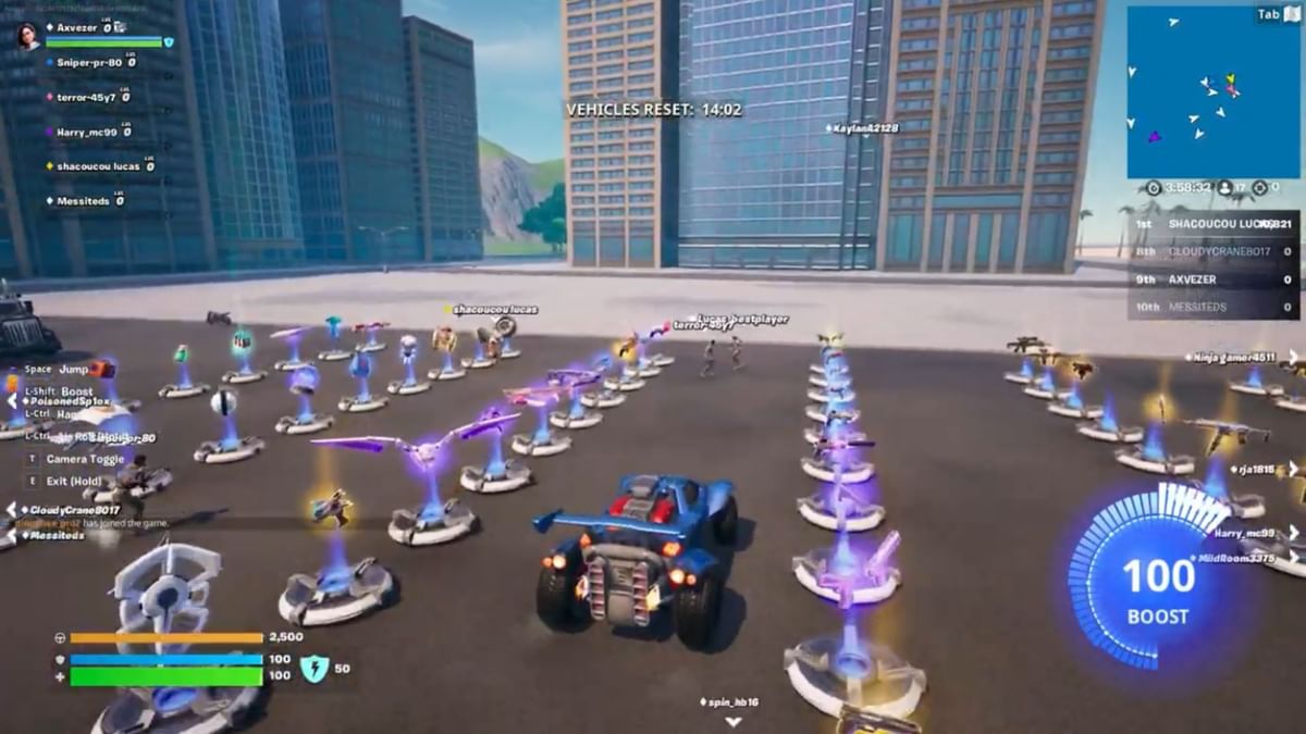 Fortnite City Free For All: UEFN map code, how to play, and more