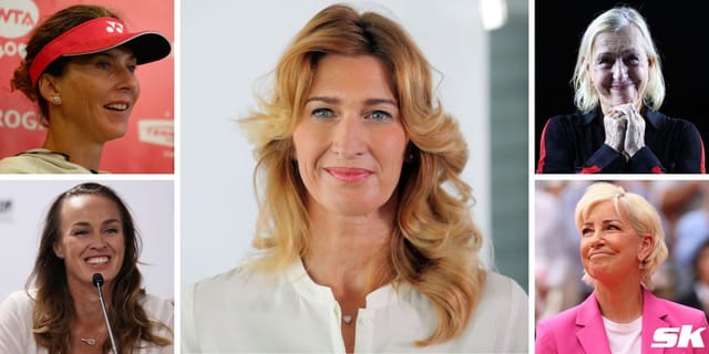 1 Record each of Steffi Graf, Martina Navratilova, Chris Evert, Monica ...