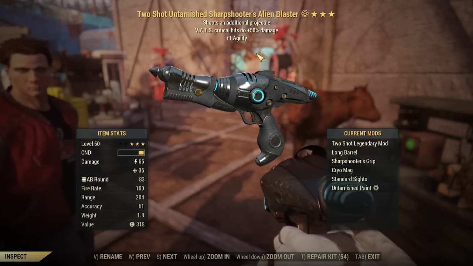 Fallout 76 Gunslinger build: Perk cards, weapons, stats, and more