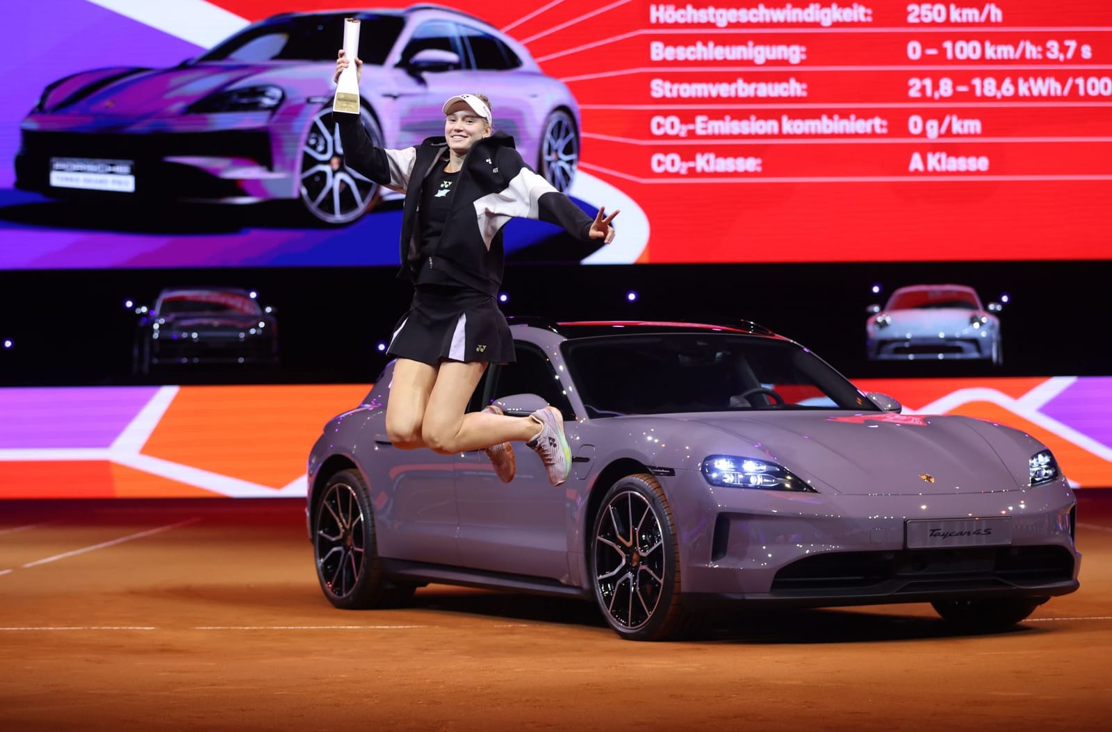 “Elena Rybakina getting $200000 Porsche before getting drivers license ...