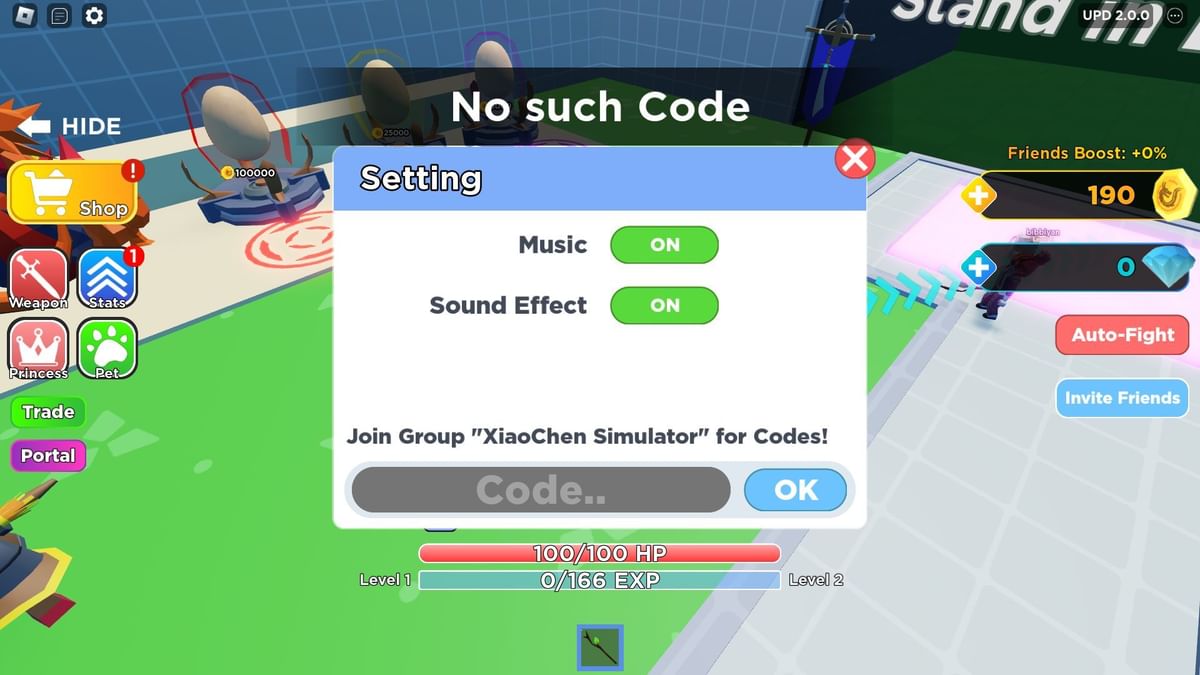 Kill Monsters to Save Princess Codes (2024)