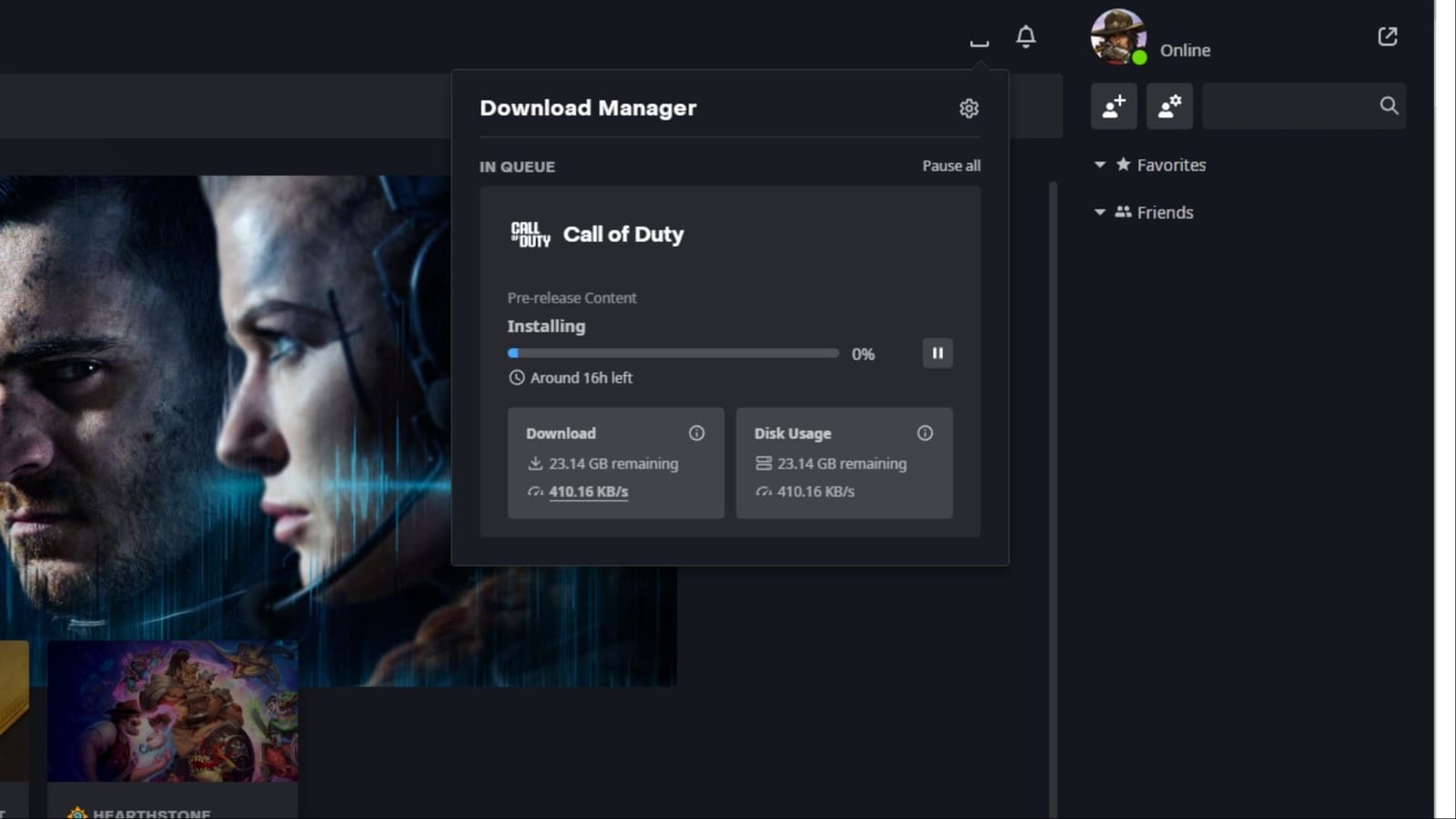 Warzone and MW3 Season 3 Reloaded pre-load sizes on PC and PS5