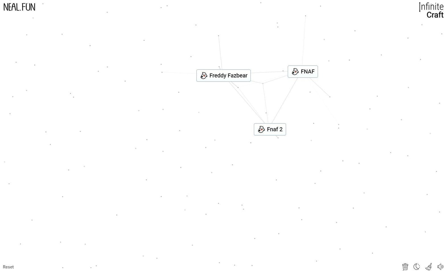 How to make FNAF in Infinite Craft