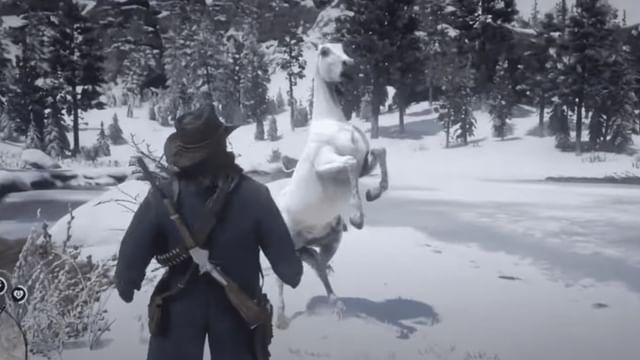 How to find and tame the White Arabian Horse in Red Dead Redemption 2