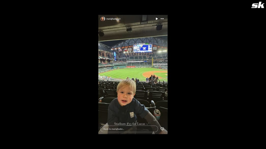PHOTO: Josh Hader's wife Maria shares cute moment of son Lucas ...