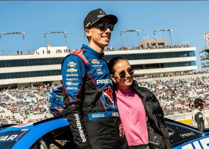 Who is Carson Hocevar Girlfriend, Peyton Lanphear