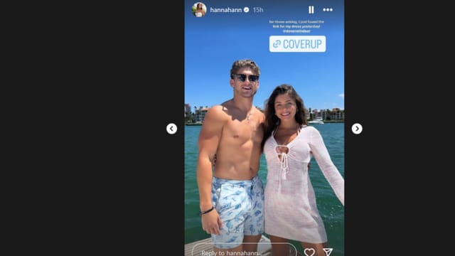 IN PHOTOS: Jake Funk and fiancée Hannah Ann Sluss show off picture ...