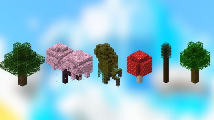 Minecraft tree guide: All types, locations, and uses