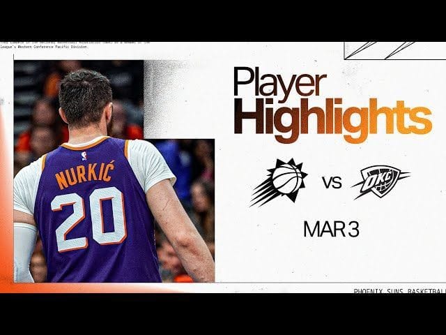 Jusuf Nurkic 2024 NBA Playoff Scouting Report: Dissecting Phoenix Suns ...