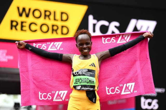 Meet Peres Jepchirchir, the distance runner who broke the women's only ...