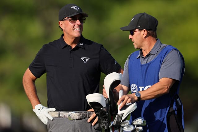 Who is Phil Mickelson's caddie? Meet Tim Mickelson