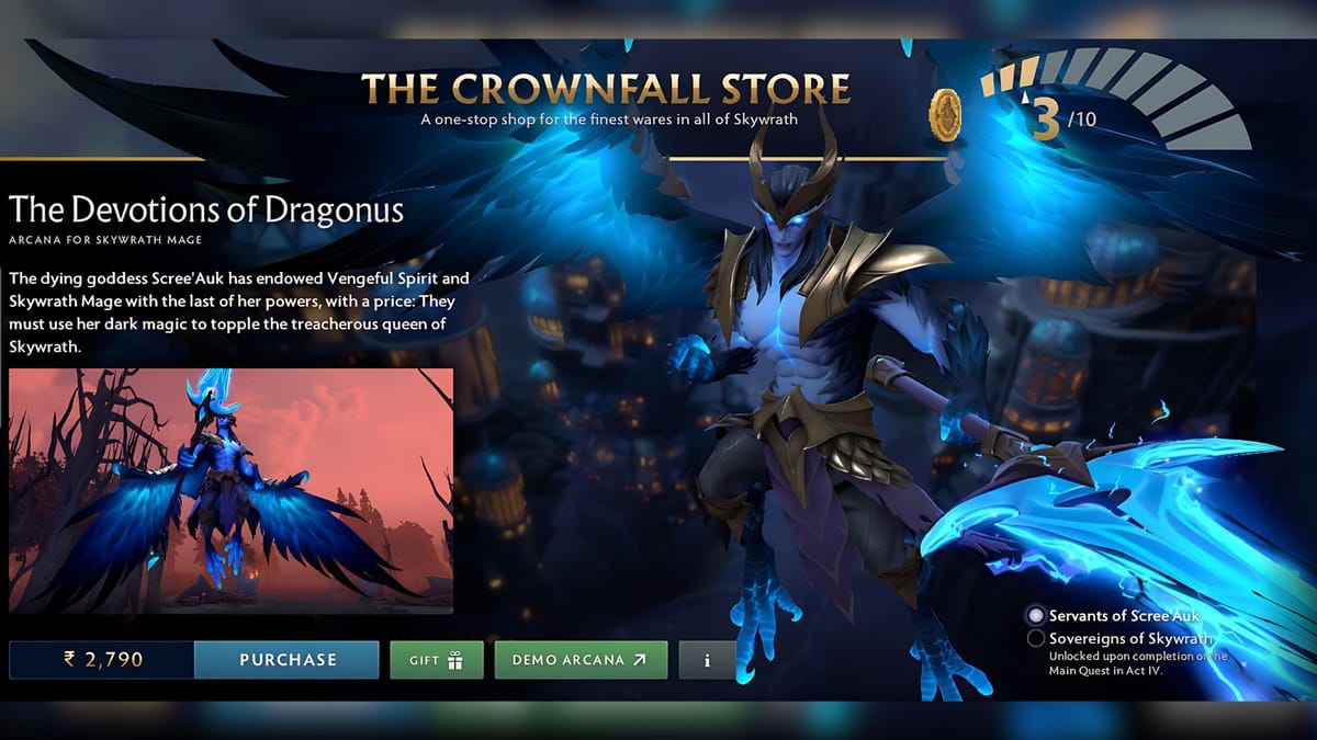 Dota 2 Skywrath Mage Arcana: Price, how to get, effects, and more