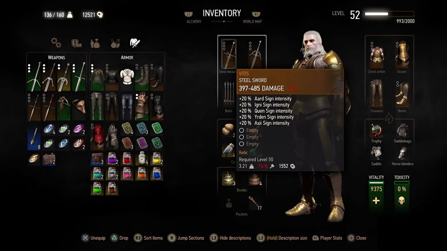 10 strongest weapons in The Witcher 3, ranked