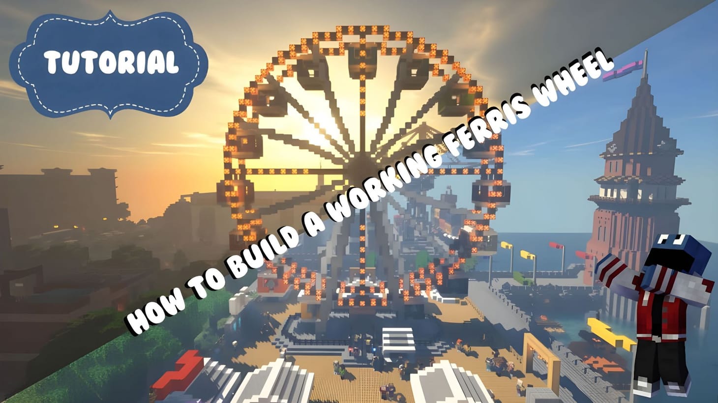 7 best Minecraft Ferris wheel builds