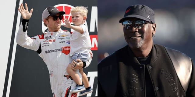 Tyler Reddick has some Michael Jordan lessons to teach his son ...