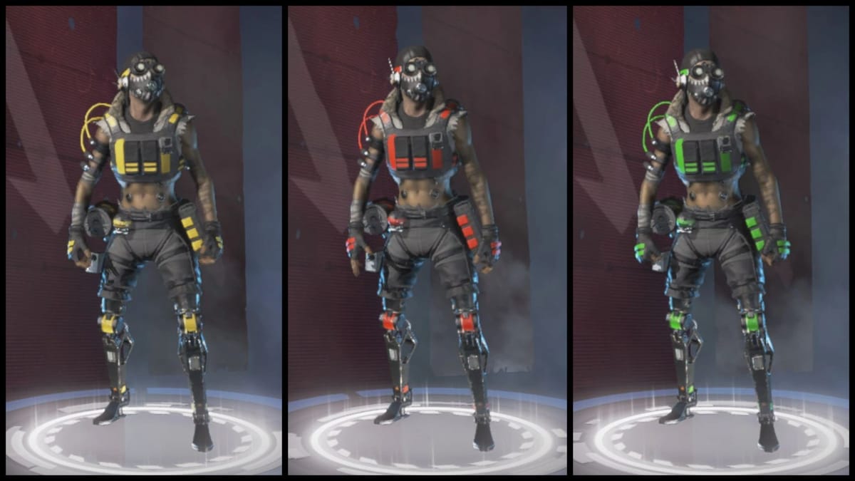 All Octane skins in Apex Legends