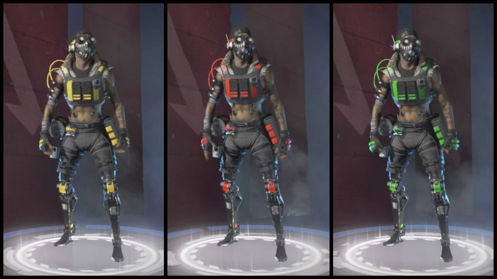 All Octane skins in Apex Legends