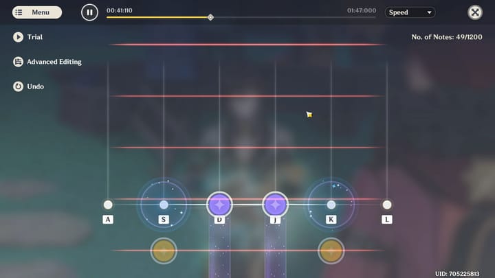 Genshin Impact Music beatmap sharing guide for v4.6 event
