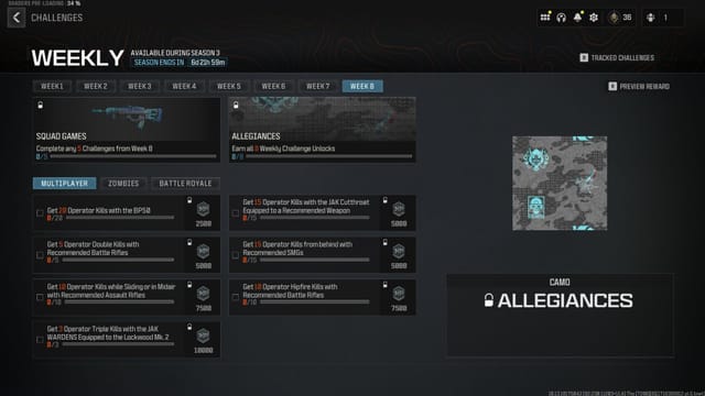 How to unlock Squad Games blueprint for free in MW3 and Warzone