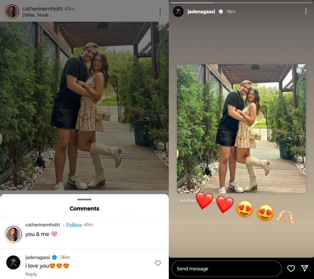 Andre Agassi and Steffi Graf's son Jaden gushes over his girlfriend ...