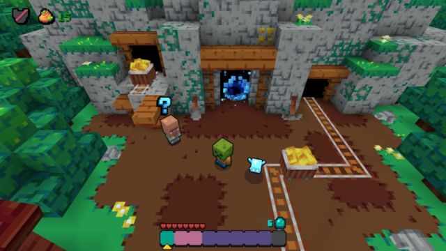 You can now play a 2.5D dungeon crawler roguelike in Minecraft
