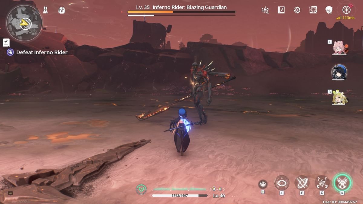 How to beat the Inferno Rider in Wuthering Waves? Boss location ...