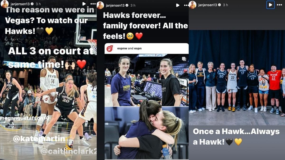 IN PHOTOS: From attending Big Ten meetings to watching Caitlin Clark ...