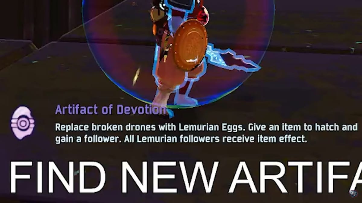 What is the Artifact of Devotion in Risk of Rain 2?