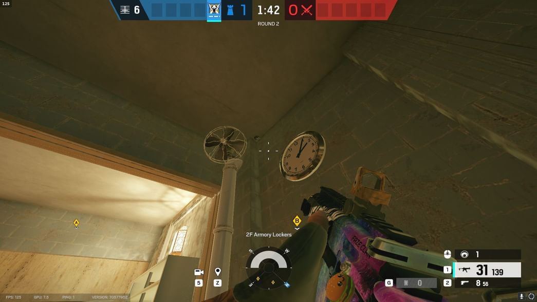 Vakyrie camera spots: Best Valkyrie camera spots in Rainbow Six Siege ...