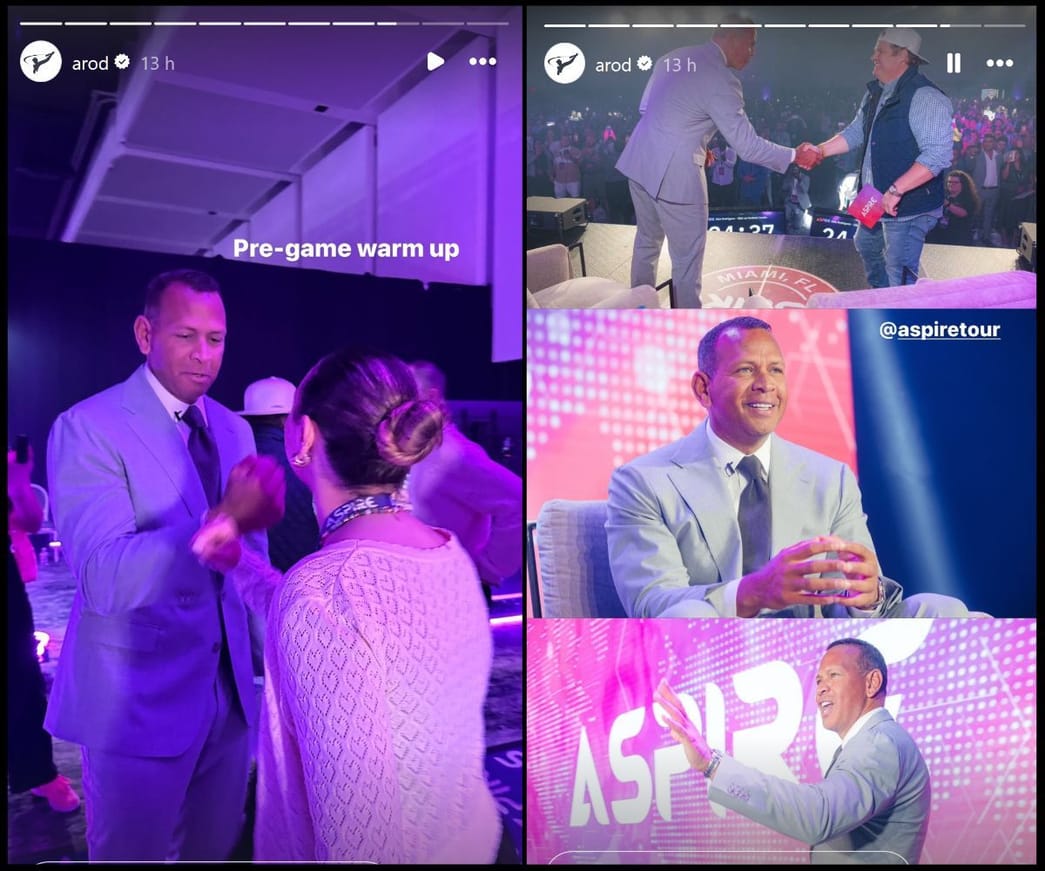 In Photos: Alex Rodriguez shares special moment with daughter Ella at ...