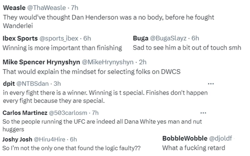 "It’s a dangerous attitude" - Fans get critical of UFC matchmaker Mick ...