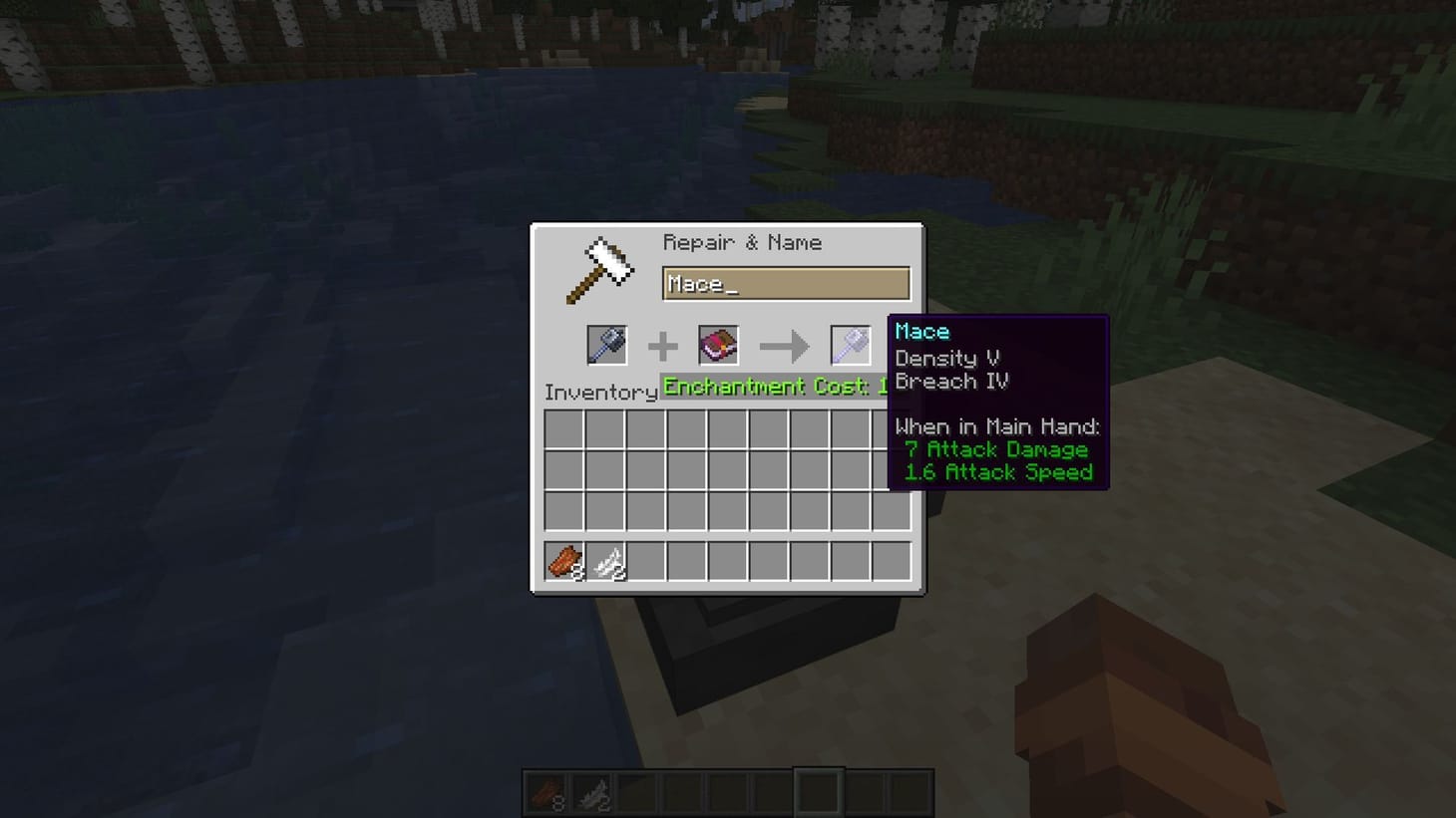 Minecraft mace finally receives some necessary nerfs, but it's still ...