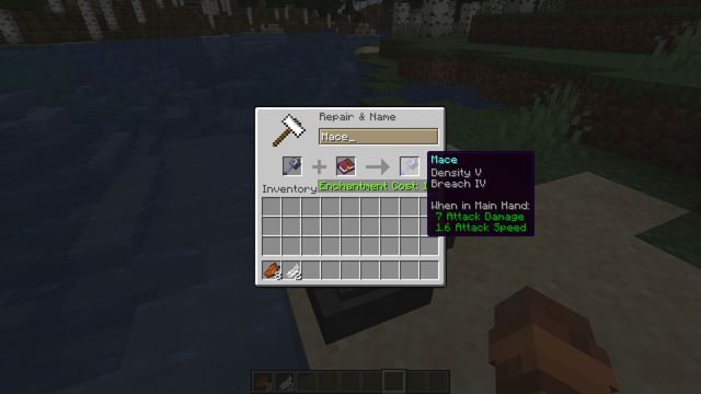 Minecraft mace finally receives some necessary nerfs, but it's still ...