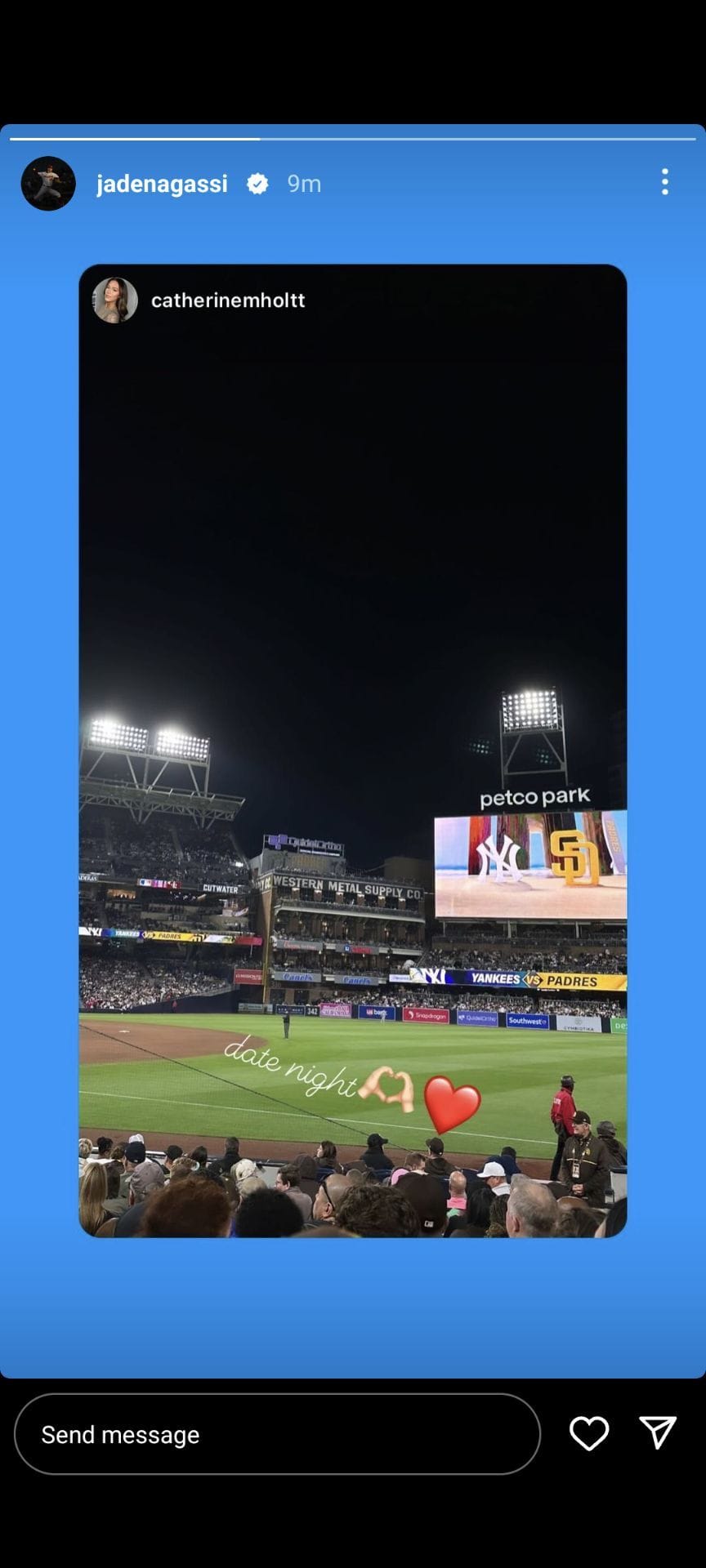 Andre Agassi and Steffi Graf's son Jaden goes on baseball "date night ...