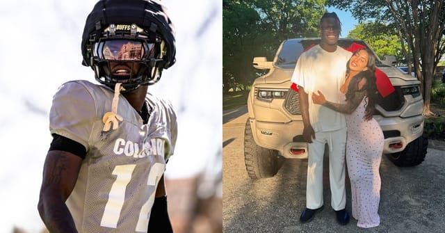 In Photos Travis Hunter S Fiancée Leanna Lee Gifts Colorado Star