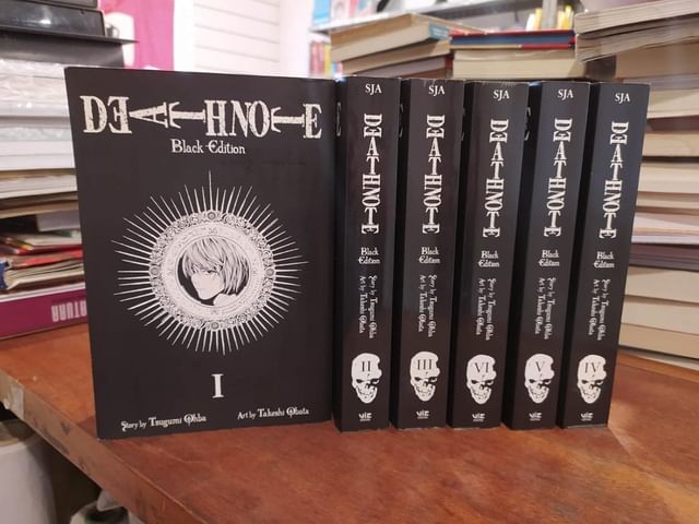 How many volumes are there in Death Note manga?