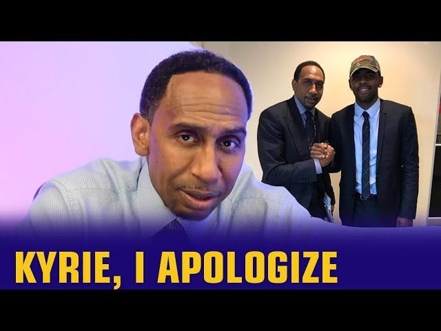 "I was wrong" - Stephen A. Smith apologizes for Kyrie Irving slander ...