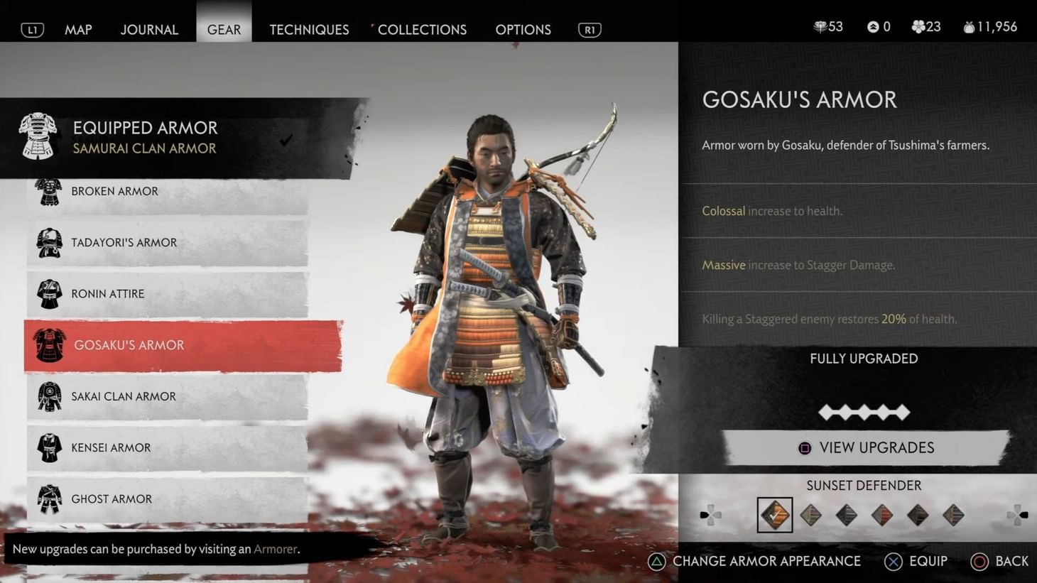 All armor sets in Ghost of Tsushima and how to unlock them