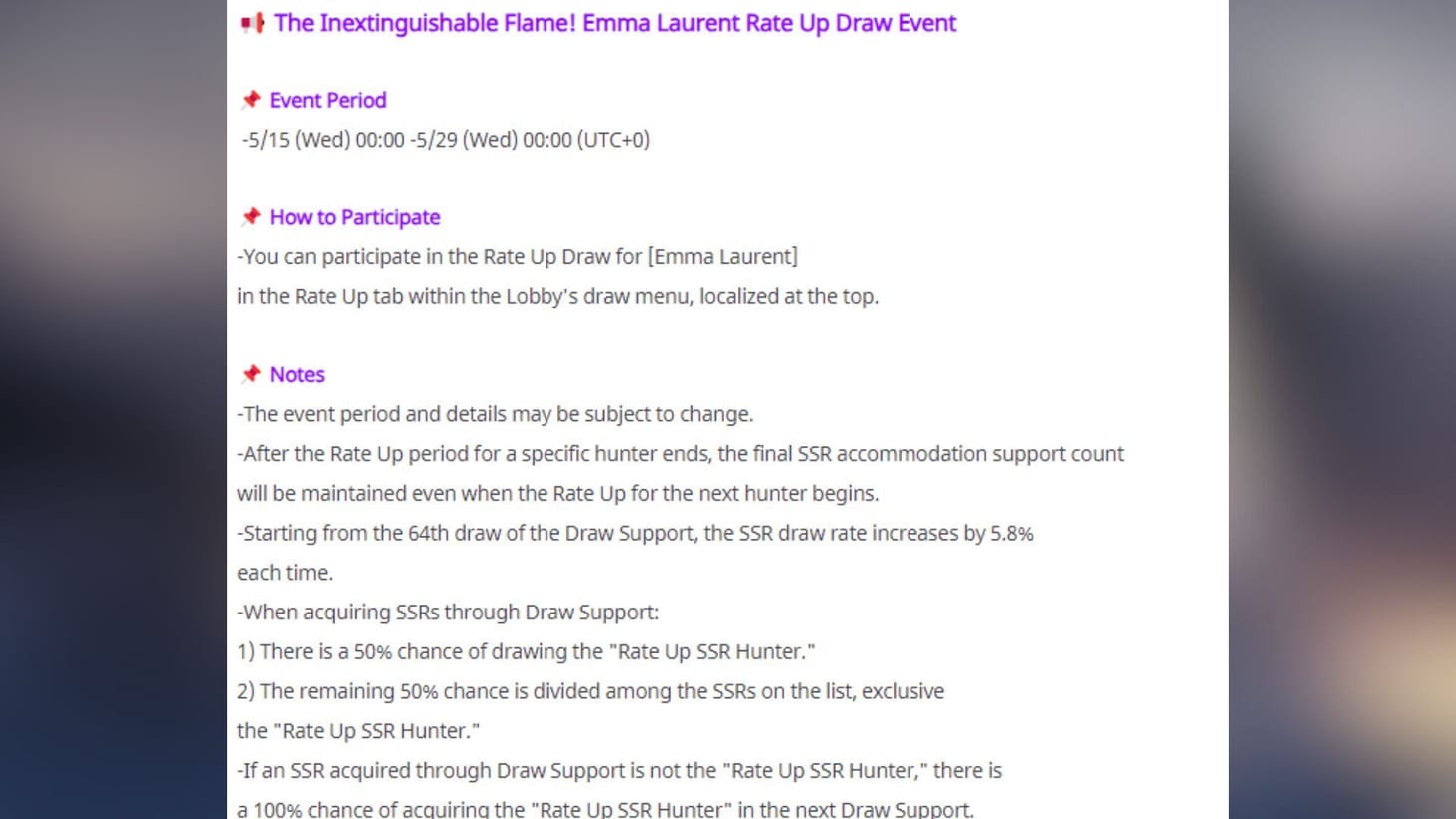 Solo Leveling Arise Emma Laurent banner release date and countdown